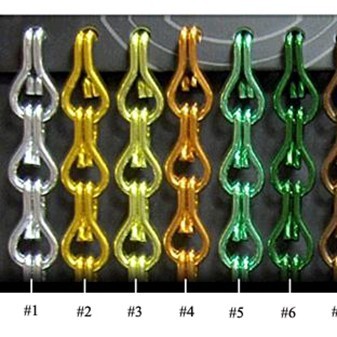 aluminum link chain colors thumbnail - Ball Chain Curtain, Link Chain ...
