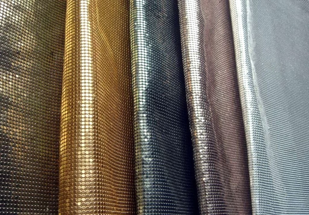 Metallic Cloth - Ball Chain Curtain,Link Chain Curtain,Metal Wire Mesh ...