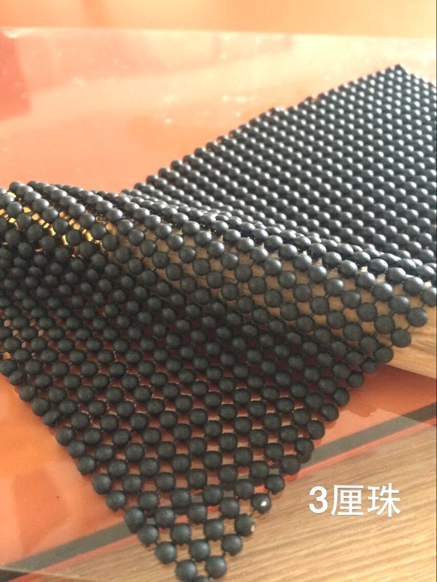 black bubble mesh - Ball Chain Curtain, Link Chain Curtain, Metal Wire ...