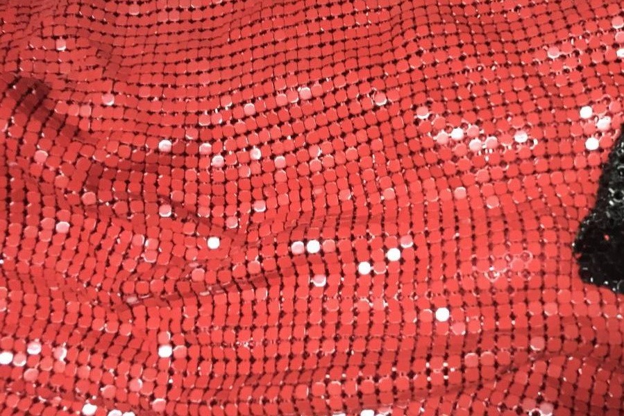powder coated metal mesh fabric - Ball Chain Curtain, Link Chain ...