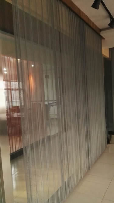 Cascade-Coil-Aluminum-Security-Drapery - Ball Chain Curtain, Link Chain ...